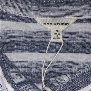 Max Studio | Tops | New Max Studio Sleeveless Button Down Shirt | Poshmark